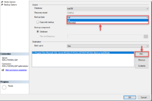 Backup & Restore MS SQL Server 2019/2022 Database