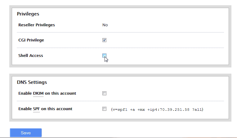 Steps to enable SSH on VPS through WHM - eukhost
