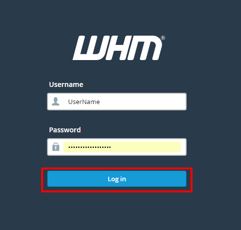 How to reboot dedicated server through WHM - eukhost