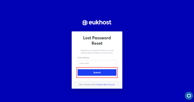 How do I recover my eukhost client area password - eukhost