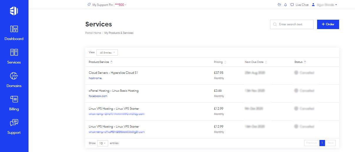 How to submit a cancellation request - eukhost