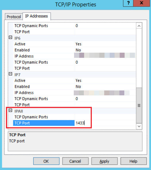 Set the Custom Port for MsSQL Remote Access - eukhost