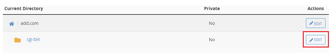 How to setup directory privacy in cPanel panel - eukhost
