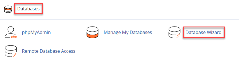 Create a MySQL Database and Database users in cPanel