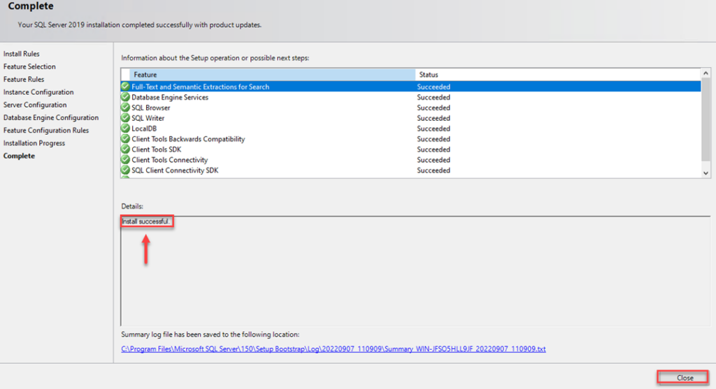 How to install and configure the Microsoft SQL server 2019 on the ...