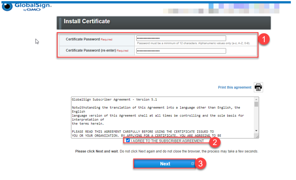 How to install a personal sign Email certificate - eukhost