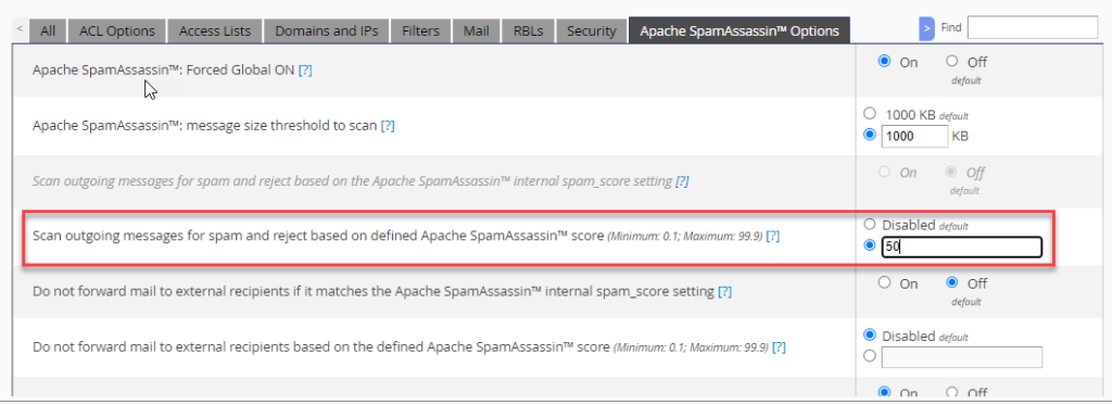 Enable Outgoing Spam Filtering Using SpamAssassin - eukhost
