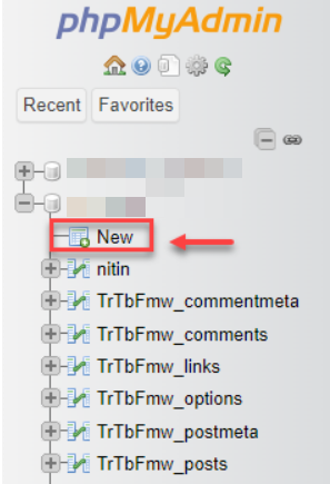 How to create a table using phpMyAdmin - eukhost