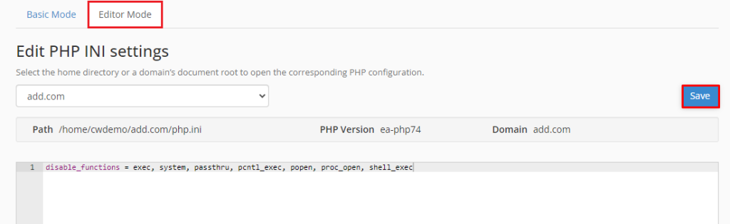 How To Disableenable Phpfunction In Cpanel Eukhost