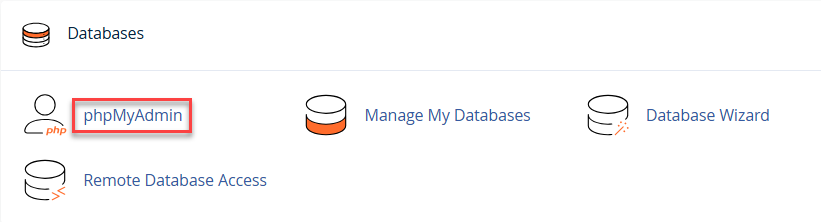 How to Access phpMyAdmin in cPanel