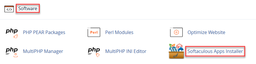 Log into the Applications from Softaculous in cPanel - eukhost