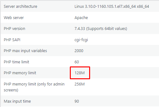How to check the WordPress memory limit - eukhost