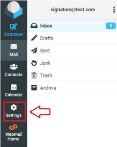 How to add a signature in Roundcube Webmail - eukhost