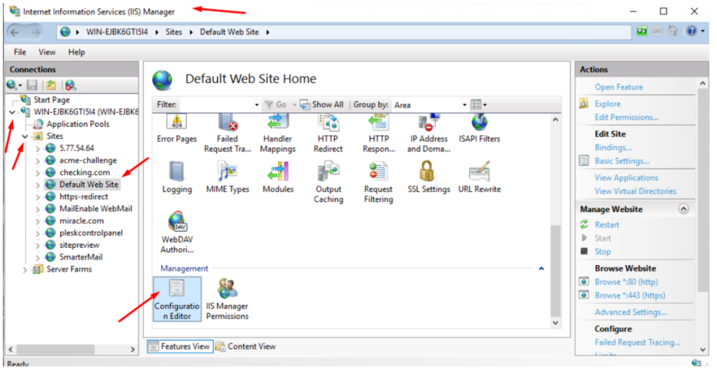 How to Disable the Server HTTP Header in Microsoft IIS - eukhost