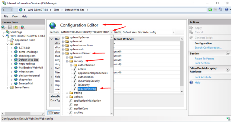 How to Disable the Server HTTP Header in Microsoft IIS - eukhost