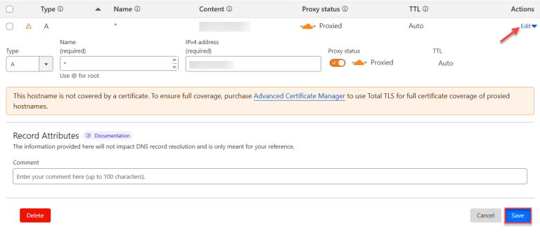 Add and Edit DNS Records in Cloudflare Easily