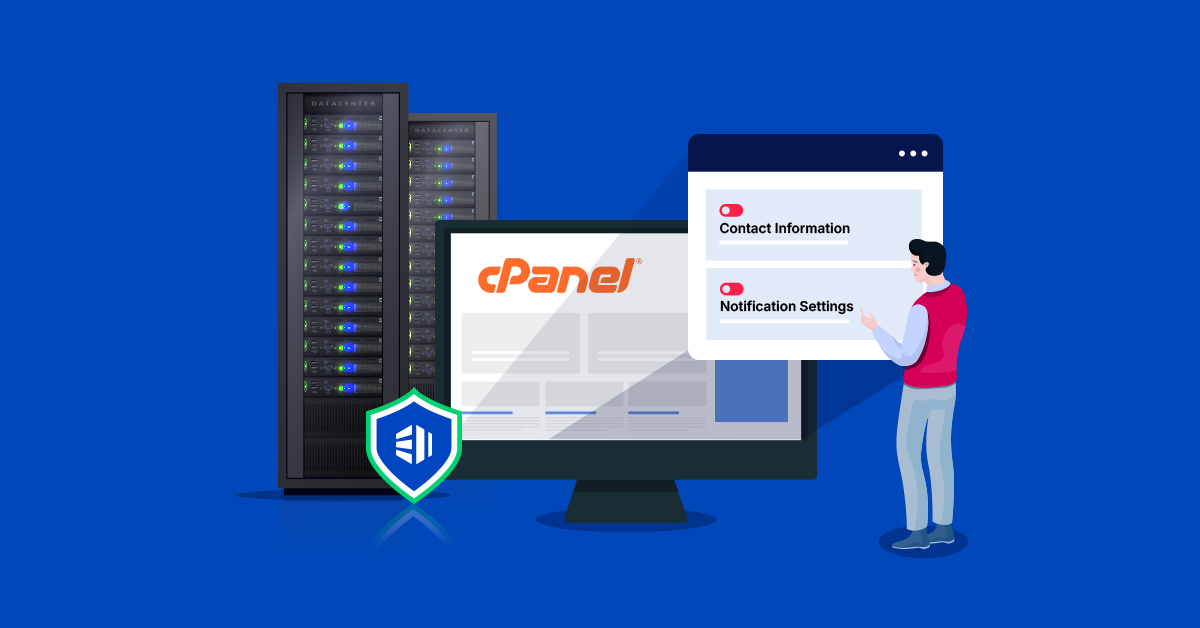 Update Contact Info & Notifications in cPanel