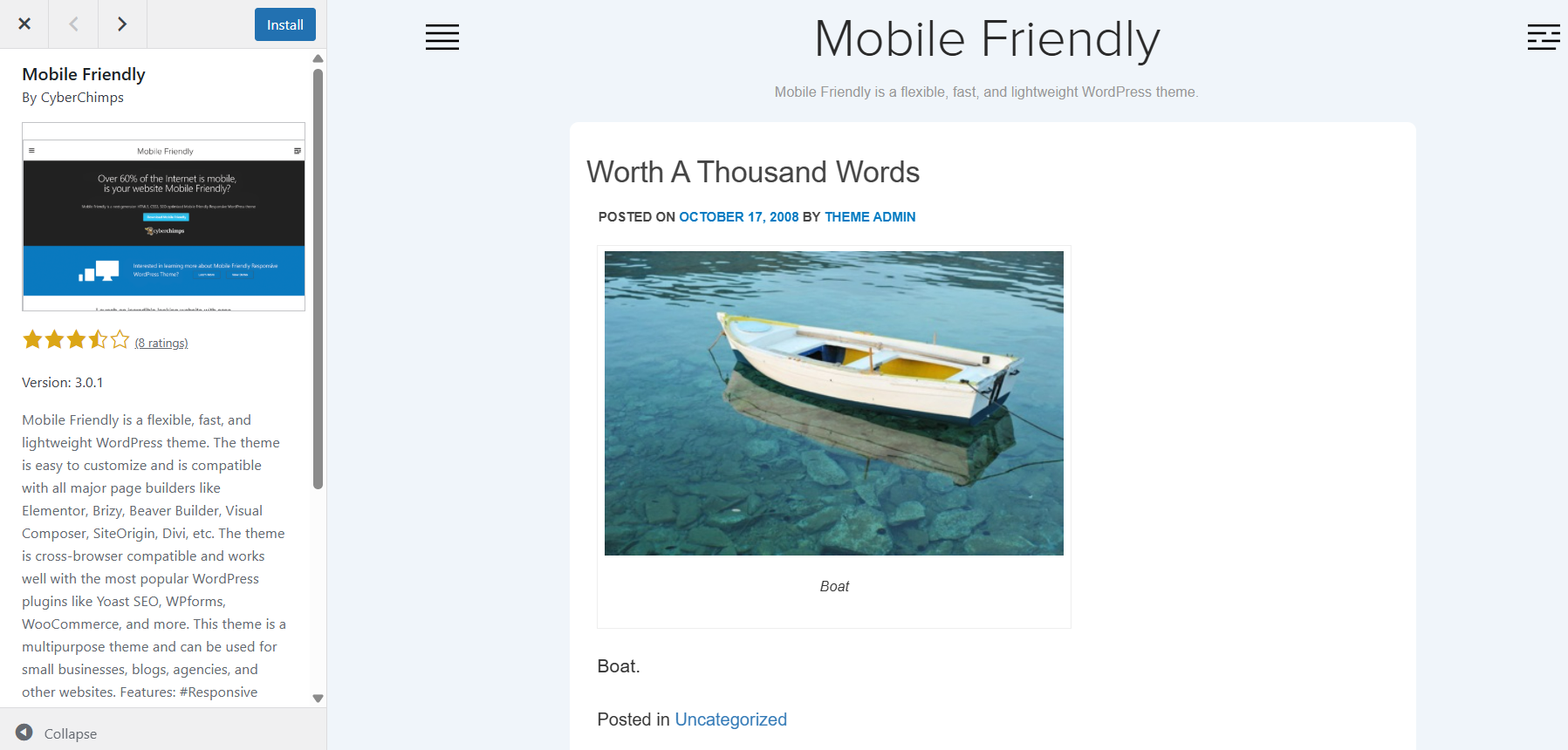How to Find & Install a Mobile-Friendly Theme in WordPress